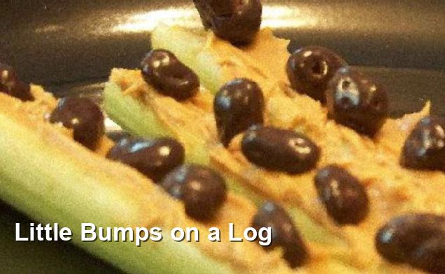 Little Bumps on a Log - Gluten Free Recipes