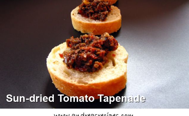 Sun-dried Tomato Tapenade - Mediterranean Recipes
