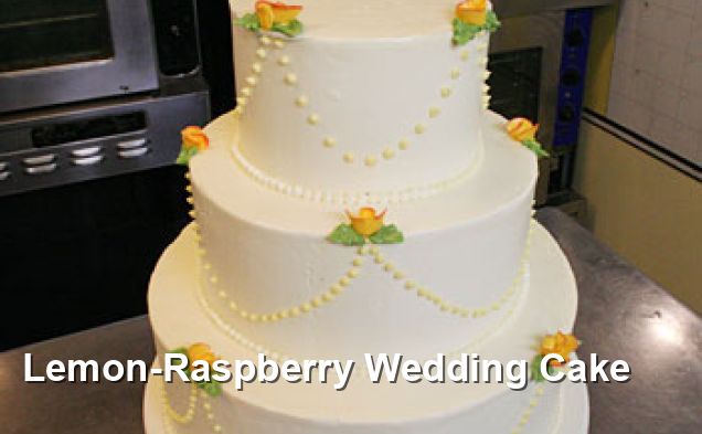 Lemon-Raspberry Wedding Cake - Gluten Free Recipes