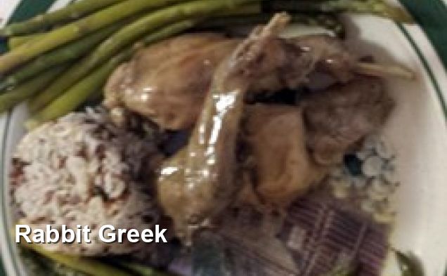 Rabbit Greek - Mediterranean Recipes