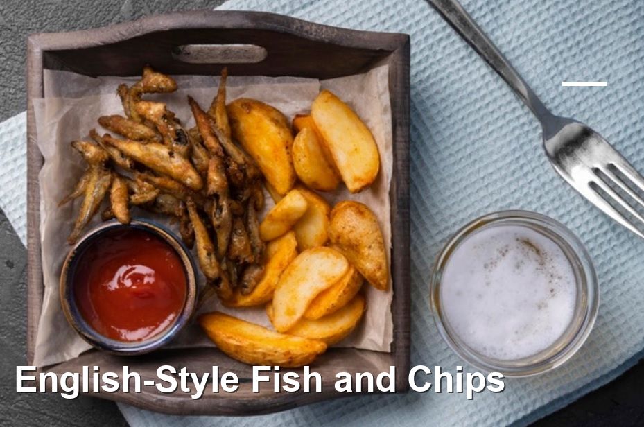 English-Style Fish and Chips - English Recipes