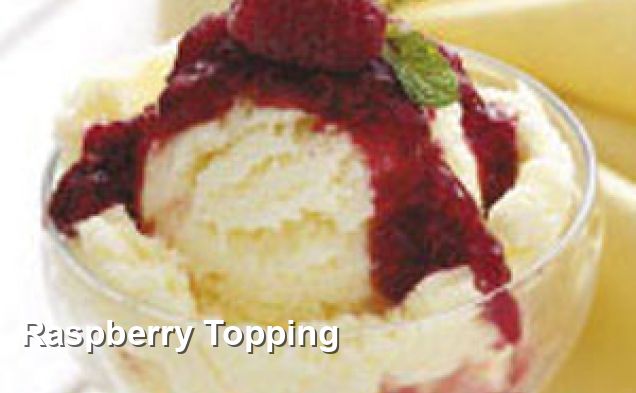 Raspberry Topping - Gluten Free Recipes