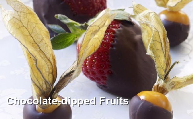 Chocolate-dipped Fruits - Gluten Free Recipes