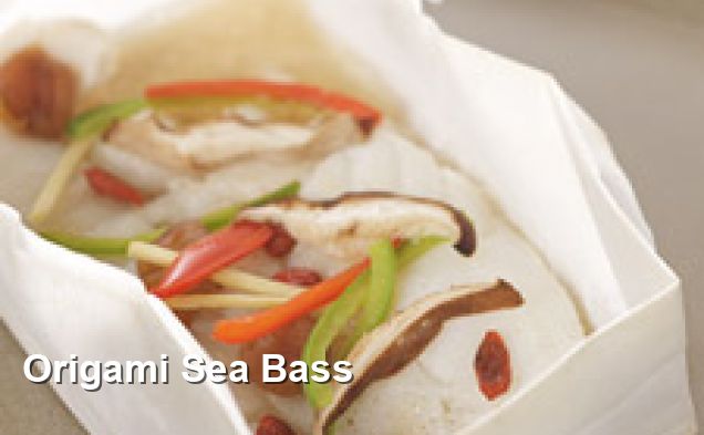 Origami Sea Bass - Gluten Free Recipes
